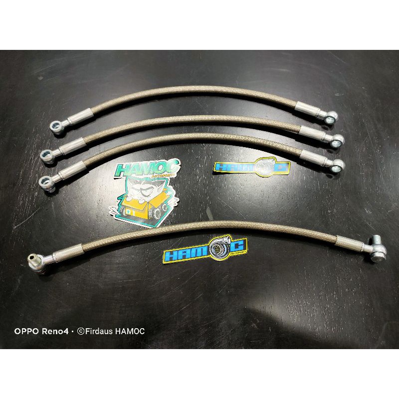 Kancil Turbo L2 L2s L5s JBJL EFRL Steel Braided Turbo Oil Hose For RHF4 ...