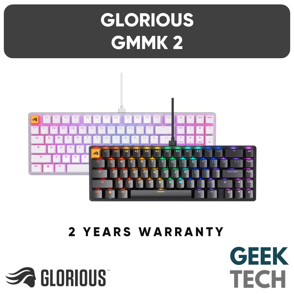 GLORIOUS GMMK 2 Modular Mechanical Keyboard - Compact 65%/Full Size 96% ...