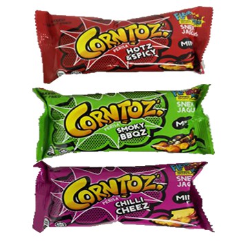 15g x 10 Packs Corntoz Chilli Cheez/ Hot&Spicy / BBQ | Shopee Malaysia