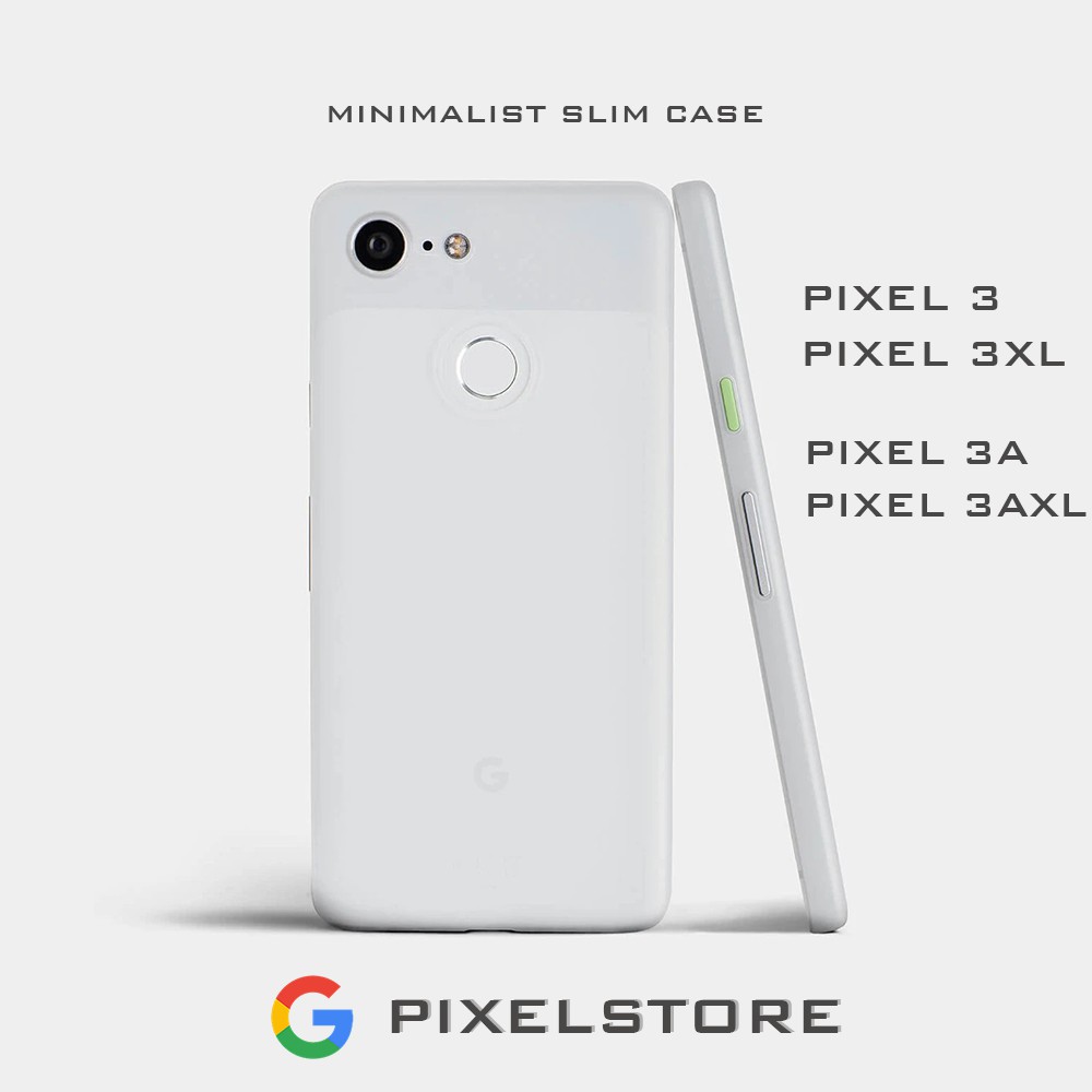 🇲🇾 Google Pixel 3 / 3XL / 3a / 3aXL Minimalist Super-Thin Slim Case ...