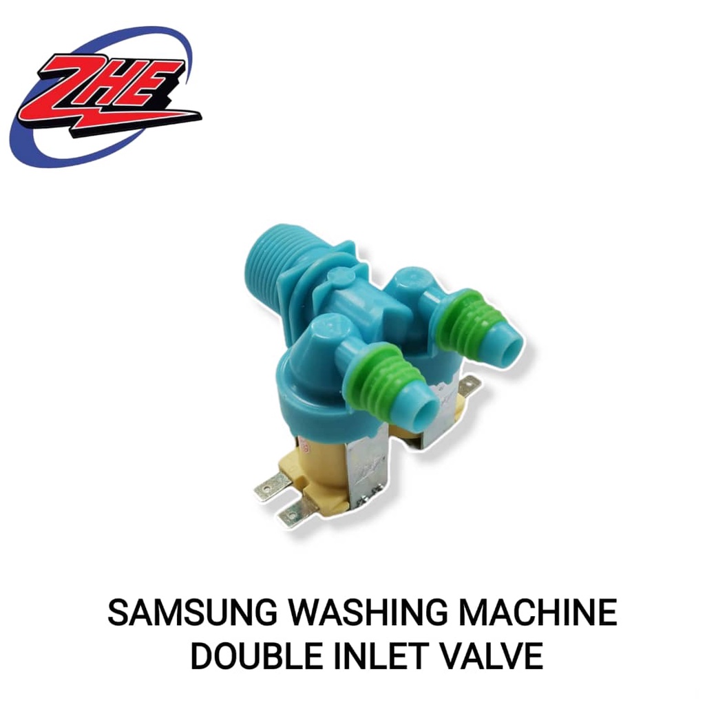 SAMSUNG WA85F5S3... WASHING MACHINE DOUBLE WATER INLET VALVE DC62 ...