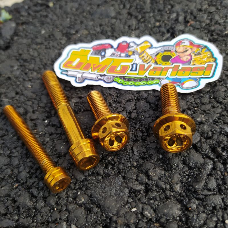 Original heng Thailand cone Probolt bolts, caliper bolts set and shock ...