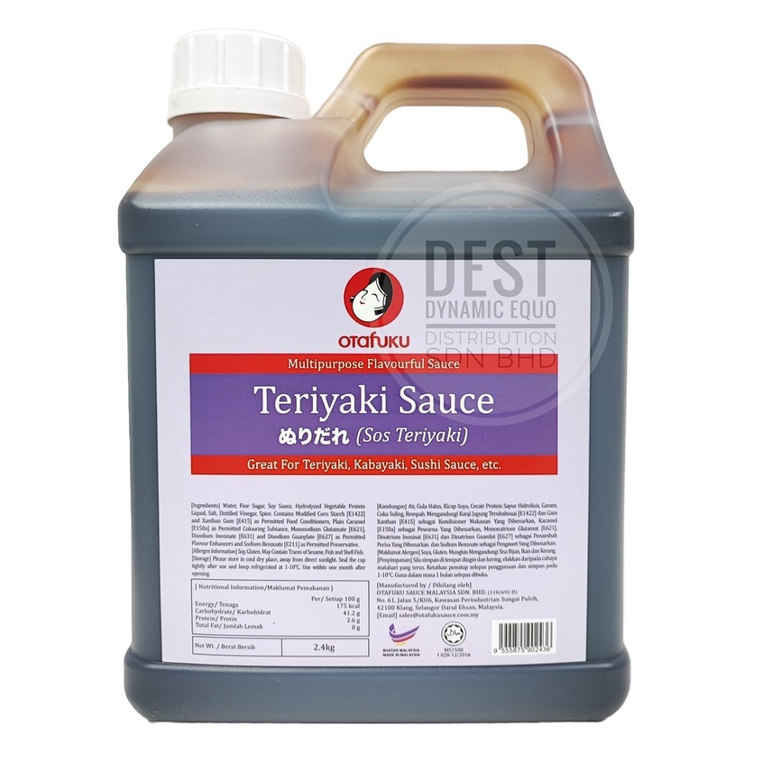 Otafuku TERIYAKI Sauce 2.4kg Halal Japanese Sweet Cooking Sauce | Shopee Malaysia