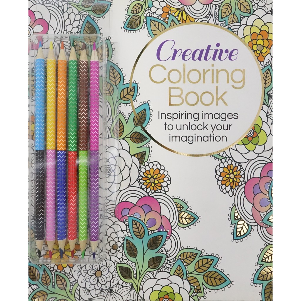 (BBW) The Creative Coloring Book (ISBN: 9781784282844) | Shopee Malaysia