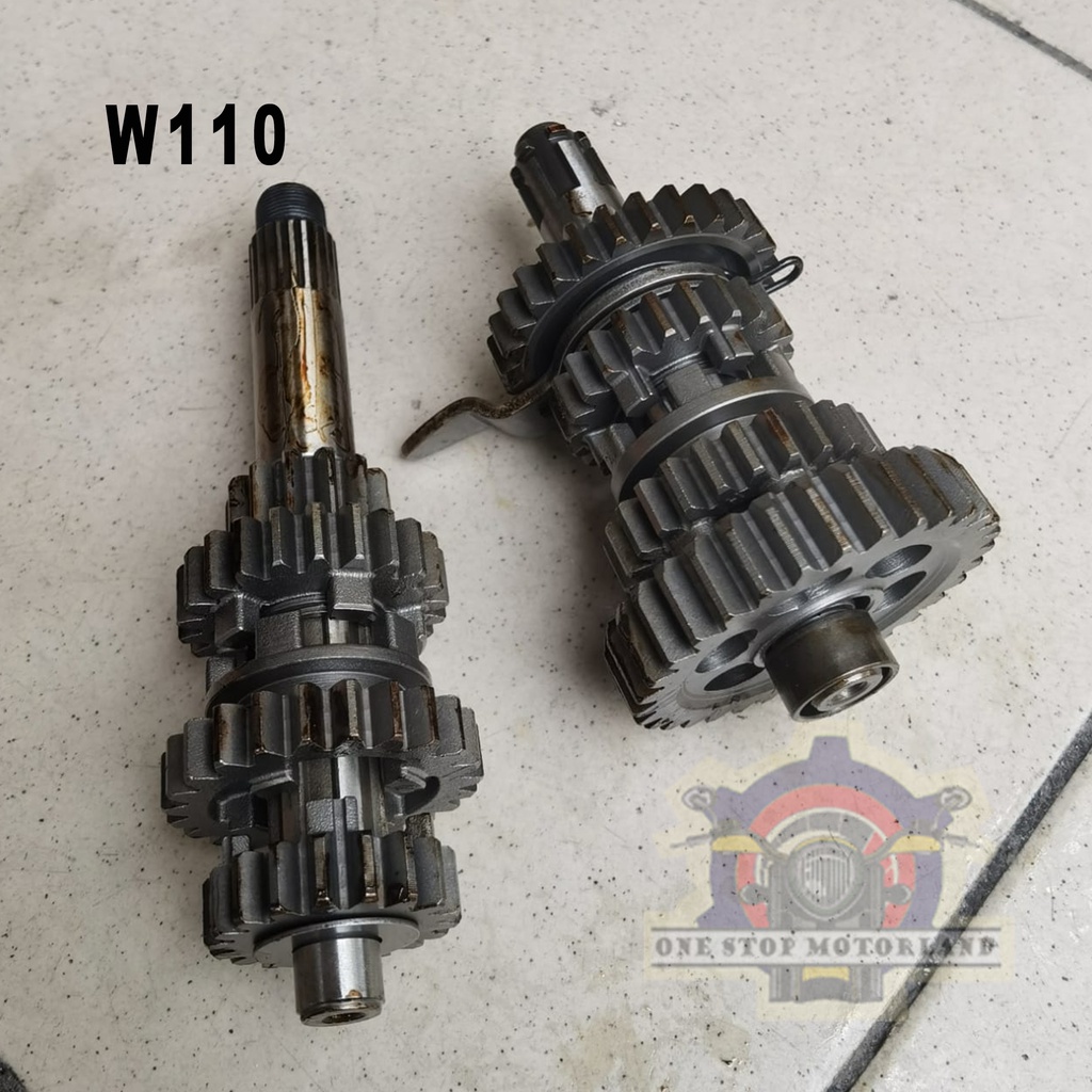 HONDA W100 DREAM WAVE110 WAVE125. GEAR BOX SET FULL SET | Shopee Malaysia