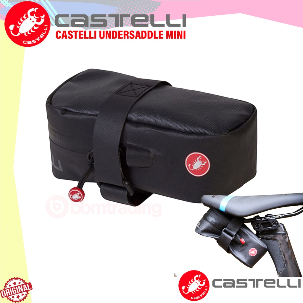 CASTELLI UNDERSADDLE MINI SADDLE BAG BICYCLE SADLLES BAGS | Shopee Malaysia