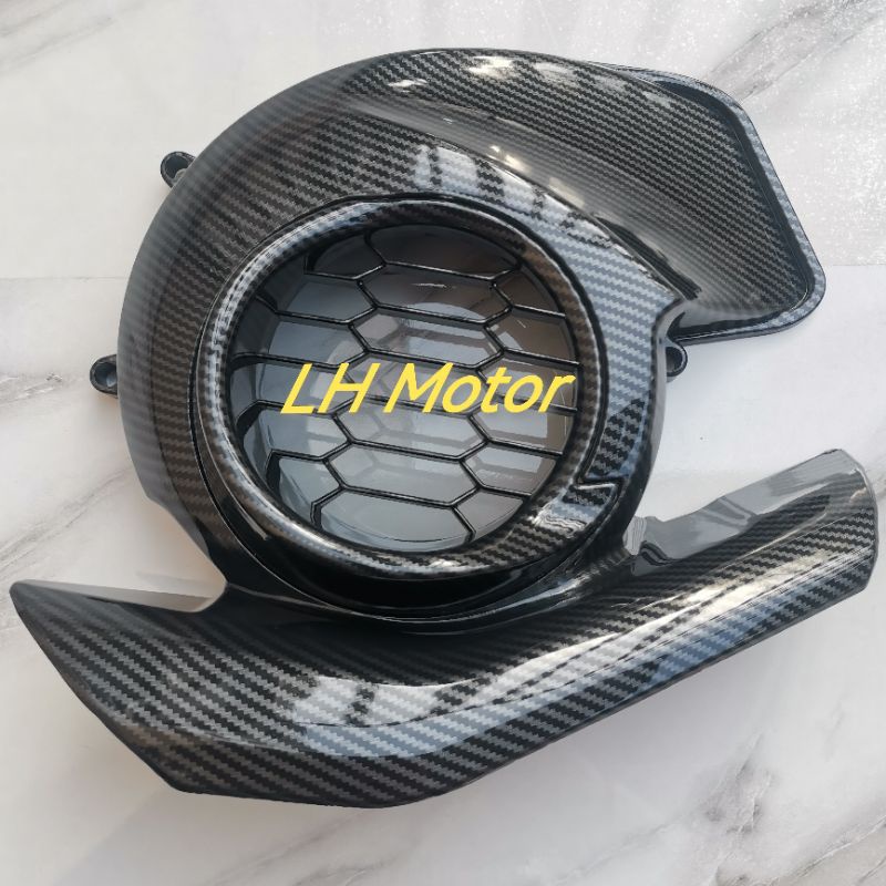 Yamaha🌟Ego Avantiz / Ego Solaris🌟 Kipas Cover Magnet Carbon | Shopee ...