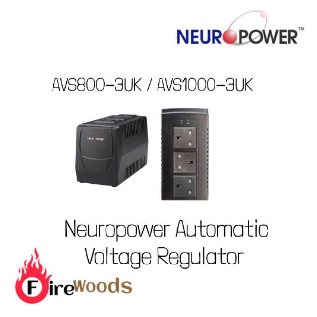 NEUROPOWER AUTOMATIC VOLTAGE STABILIZER AVS800 / AVS1000 3UK | Shopee ...