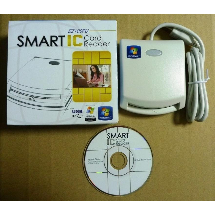 Mykad Reader / Smart Card Reader + Software (1 year warranty) | Shopee ...