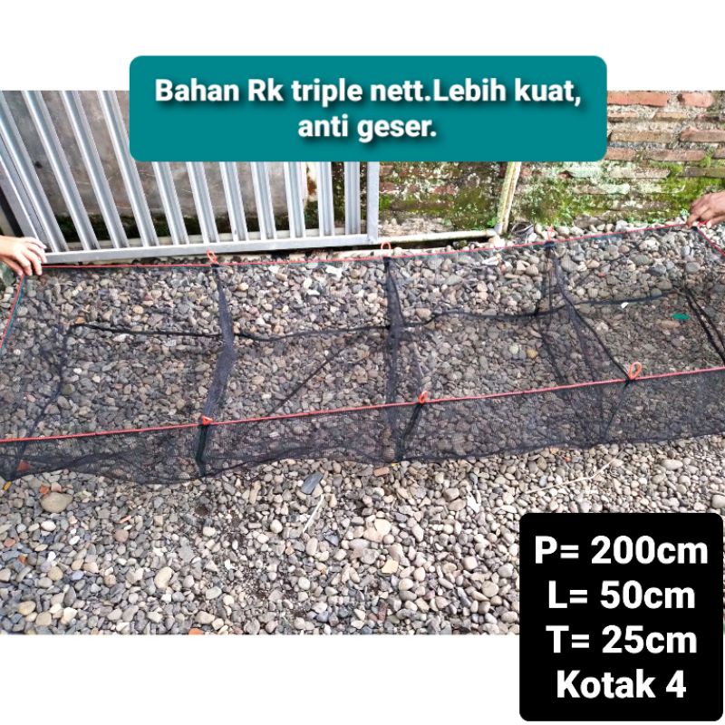 Fish cage 200cm x 50cm x 25cm, box 4. | Shopee Malaysia