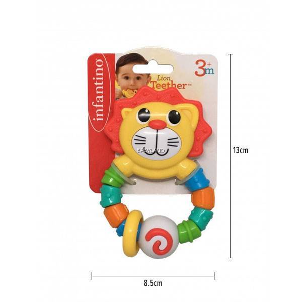 Infantino Lion Teether (3m+) | Shopee Malaysia