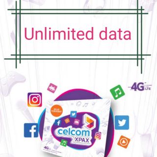 CELCOM SIM PACK XPAX VIP Number / sim only CAN Add Unlimited data LTE 4G / High Speed 4G ...