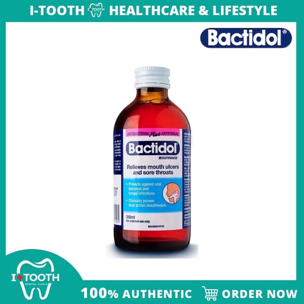 Bactidol Mouthwash 250ml | Shopee Malaysia