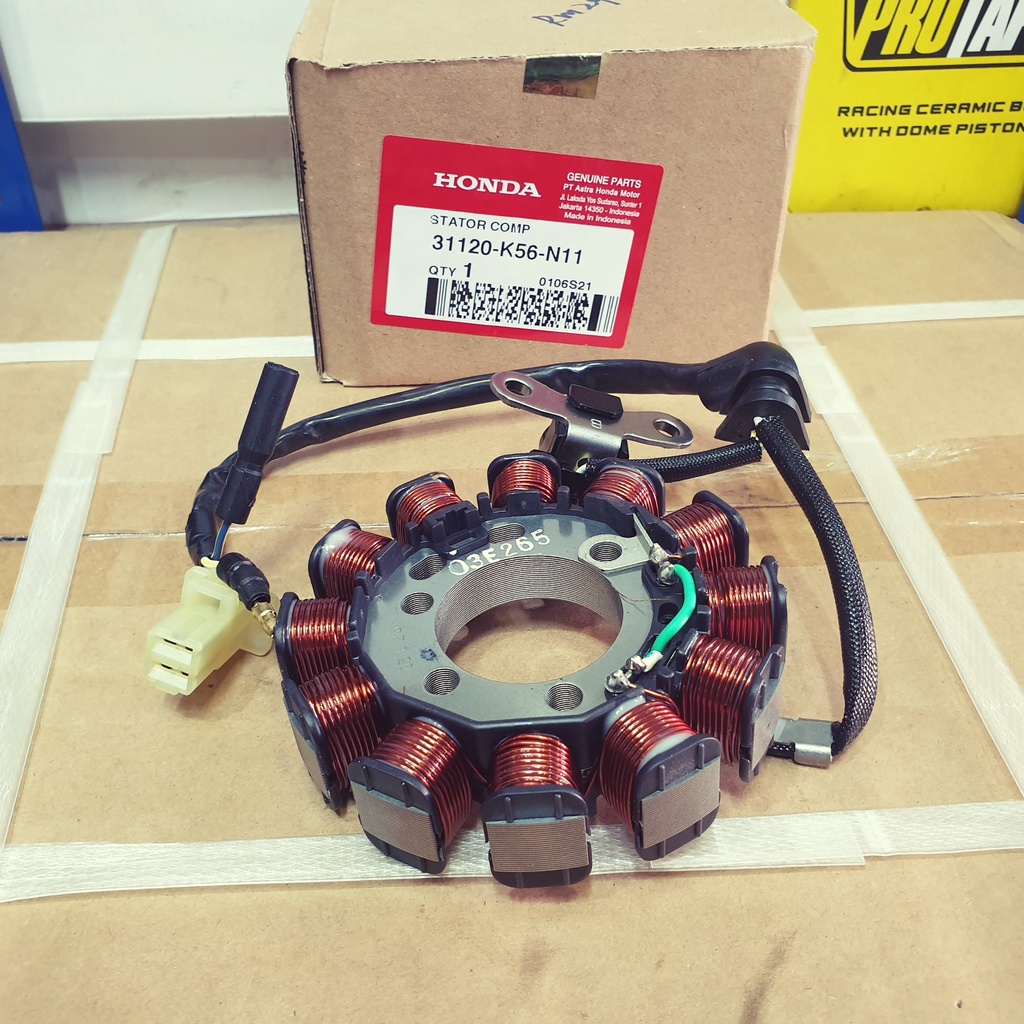 HONDA RS150 V1 V2 STATOR ASSY MAGNET COIL 100%ORIGINAL HONDA | Shopee ...