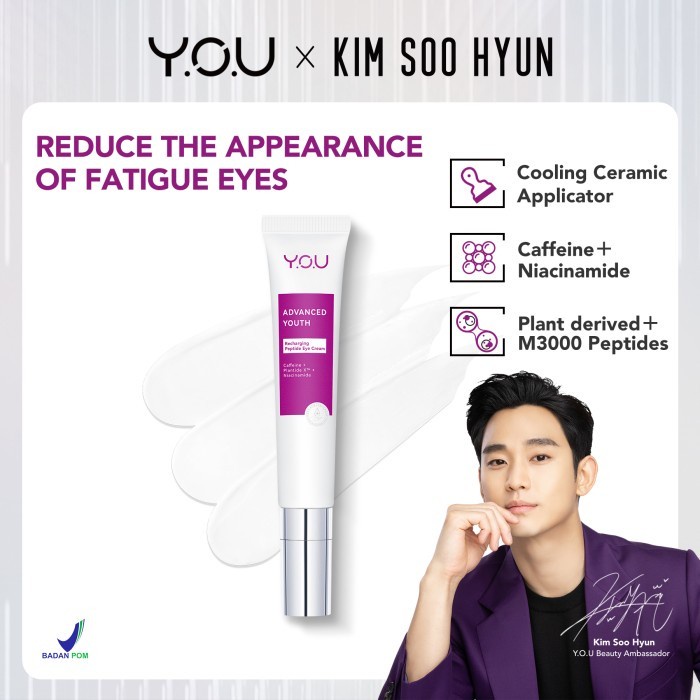 You Advanced Youth Recharging Peptide Eye Cream 15gr x Kim Soo Hyun ...
