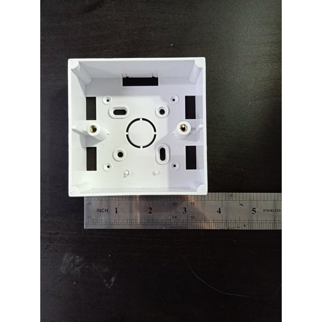 {MORE SOLID}PVC 3X3 SURFACE TYPE NUT BOX / ELECTRICAL BASE(PLUG/SUIS ...