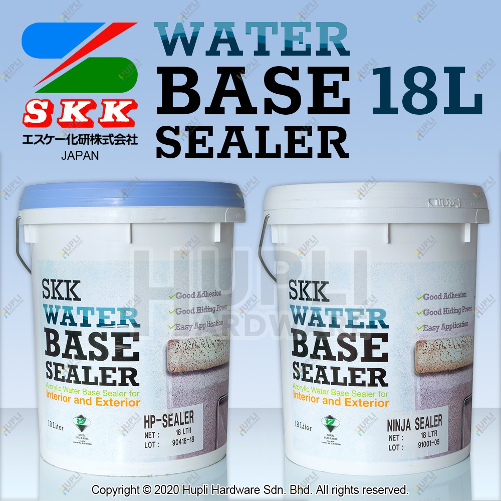 SKK HP / NINJA SEALER Water-Based Acrylic Sealer Interior & Exterior ...