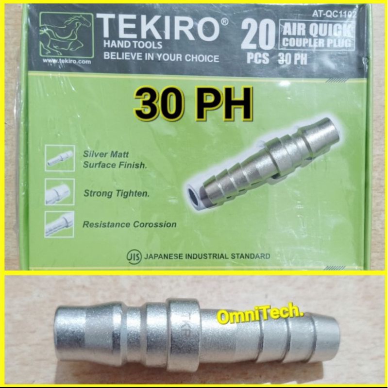 Air Quick Coupler Air Compressor Plug 30 PH 30PH Tekiro 30PH 30 PH ...