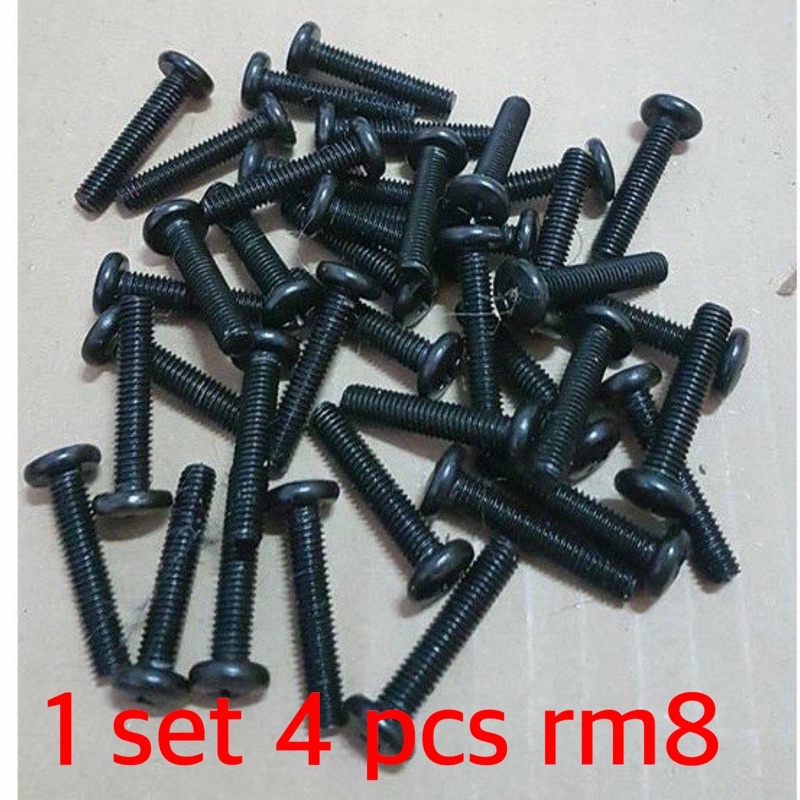 skru screw bunga cover blok rxz mili dan catalyzer screw gred dah siap ...