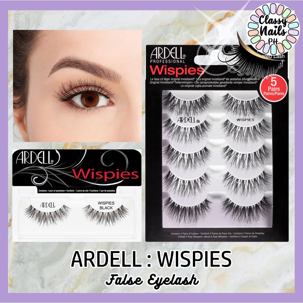 Authentic • ARDELL • Wispies • False Eyelashes | Shopee Malaysia