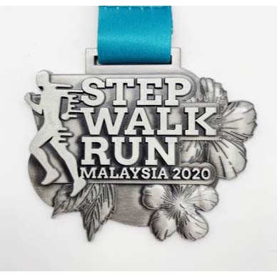 Score Step Walk Run Malaysia 2020 - Virtual Run Medal - Finisher Medal ...