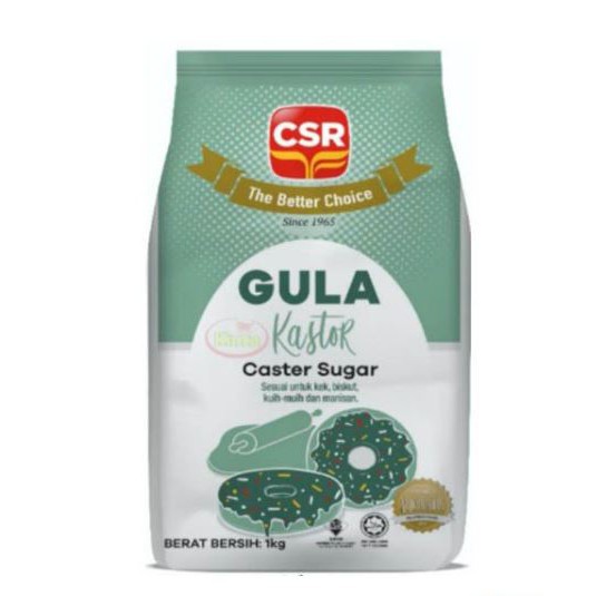 CSR Castor Sugar / Gula Kastor 1kg | Shopee Malaysia