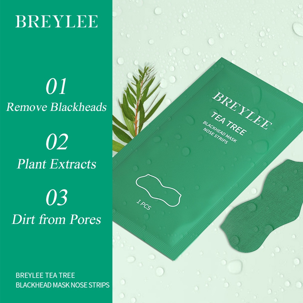 Breylee Blackhead Removal Nose Strips Skincare Peeling Off Nose Mask ...