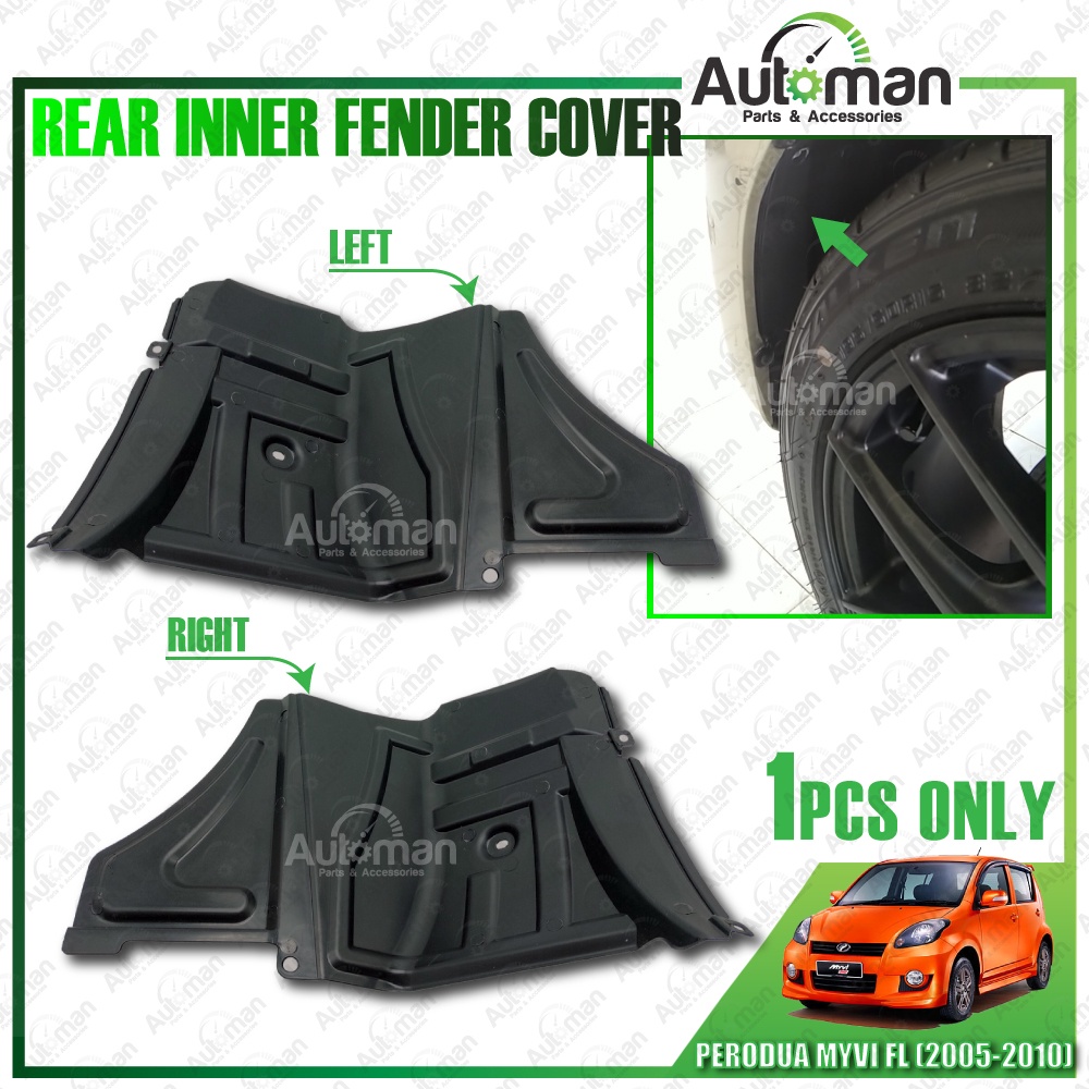 Rear Inner Fender Perodua Myvi 2005 - 2010 Under Suspension Wheels ...