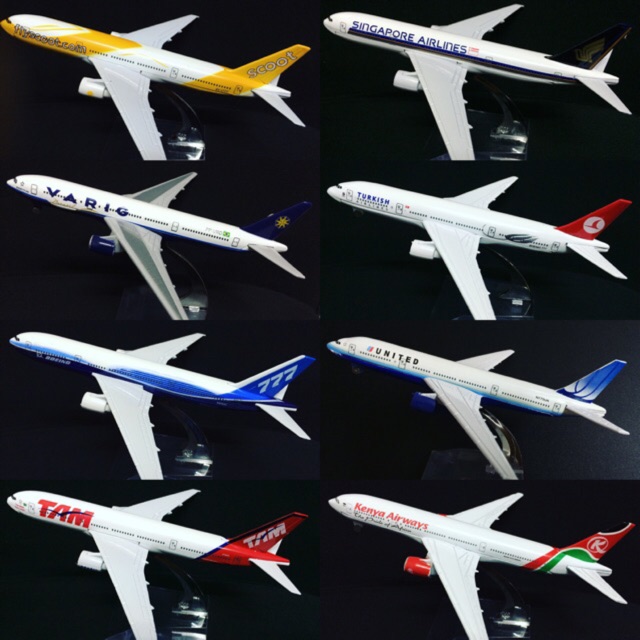 Airplane Model - Model Kapal Terbang Boeing B777 | Shopee Malaysia