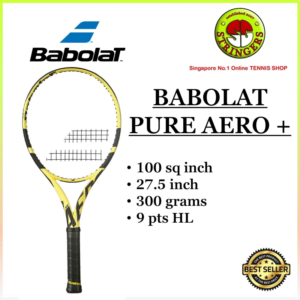 Babolat Pure Aero PLUS Tennis Racket | Shopee Malaysia