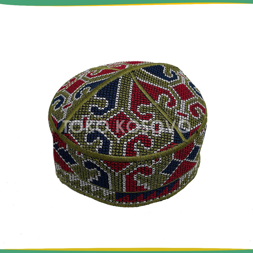 PUTIH HITAM Wholesale (10Pcs) Pakistani Caps With Ovais Motif Stamp ...