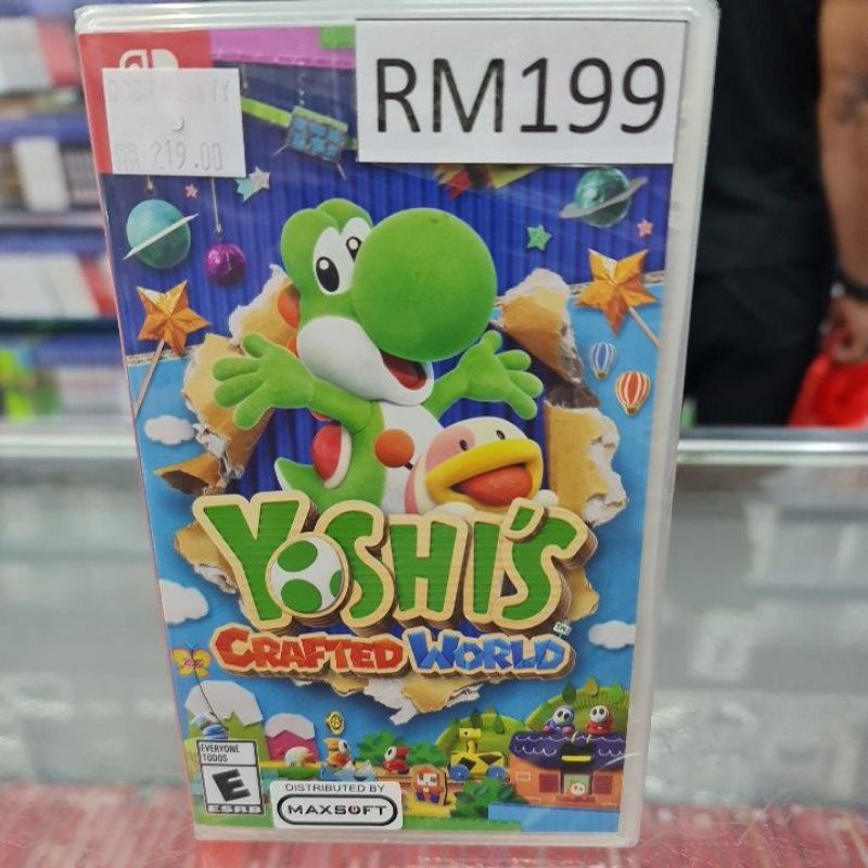 nintendo switch Yoshi's Crafted World English Chinese us new and sealed ...