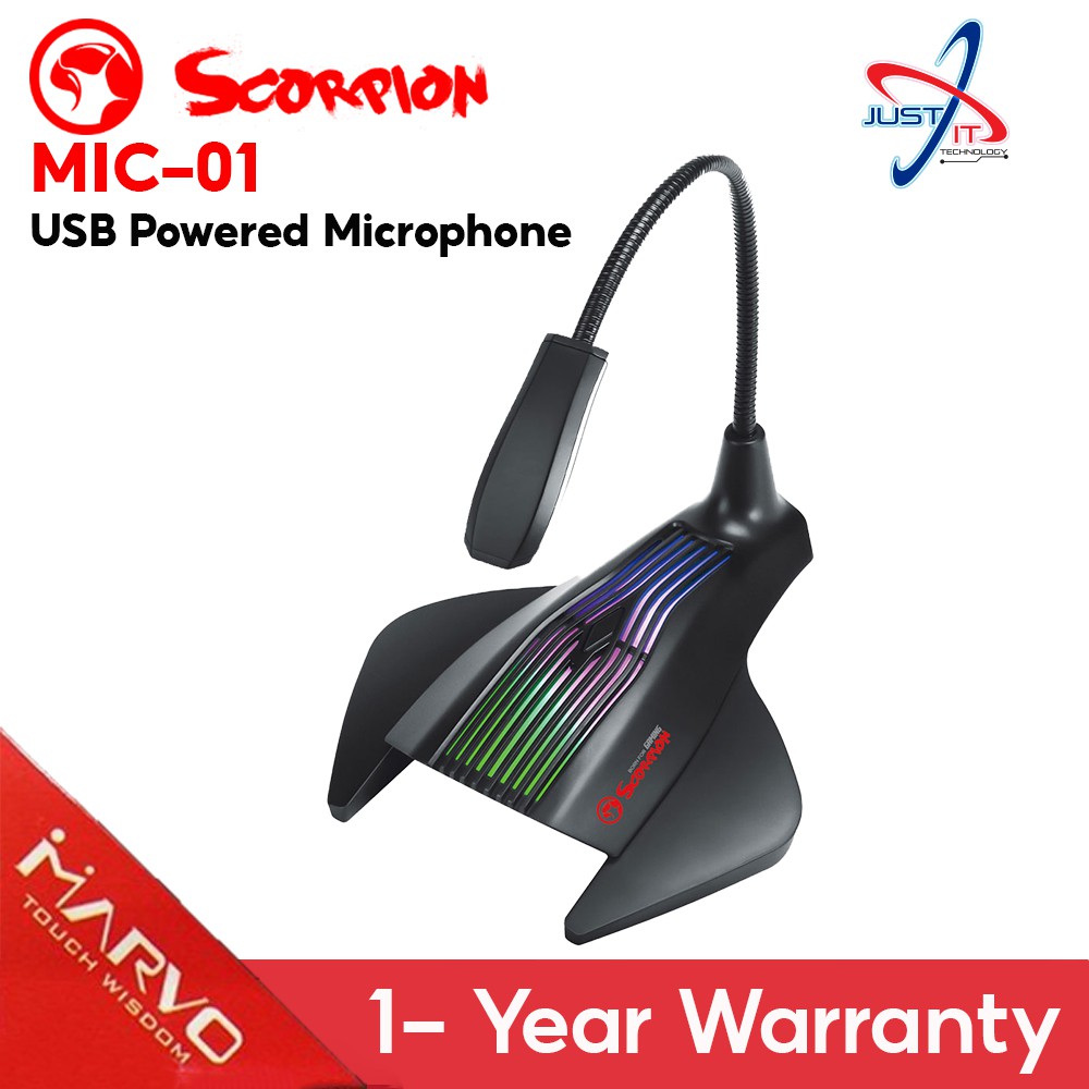 Marvo MIC-01 Wired Gaming Microphone | Shopee Malaysia