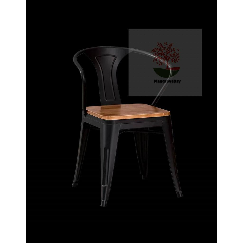 Restaurant Home Table and Chair Solid Wood Dining Table Coffee Shop Cafe Meja Kerusi Restauran ...