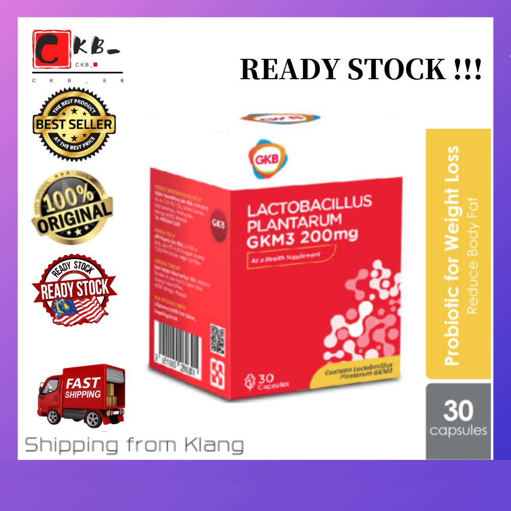 🔥Ready Stock🔥GKB Lactobacillus Plantarum Gkm3 200Mg Probiotic For Body ...