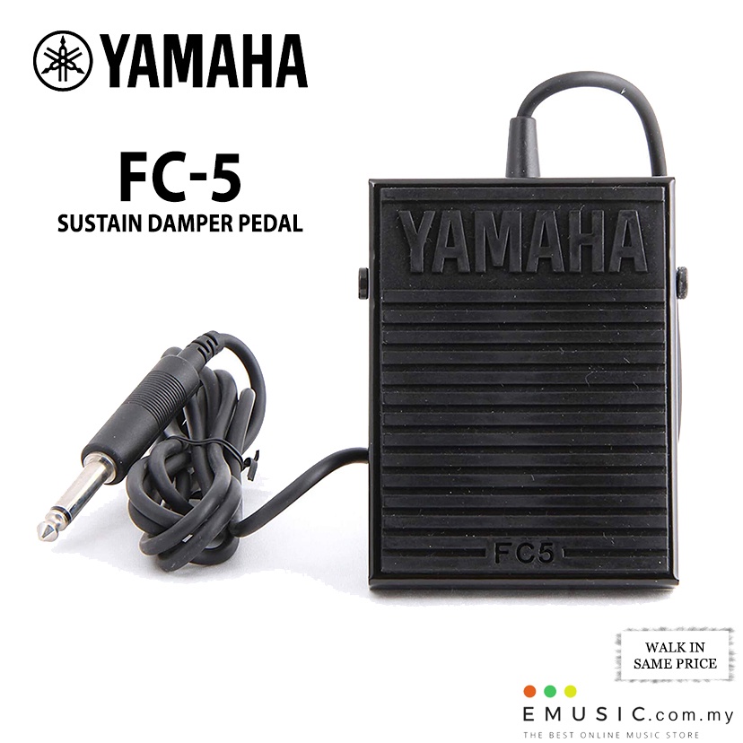 Yamaha FC5 Foot-Switch Style Sustain Damper Pedal for Digital Piano Keyboard FC-5 | Shopee Malaysia