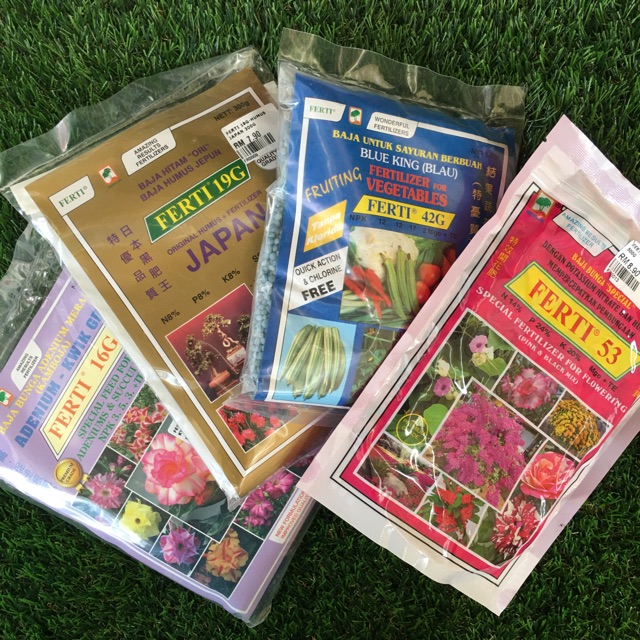 Ferti Fertilizer 16G/ 19G/ 42G/ 53 For Adenium & Succulent/ Japan ...