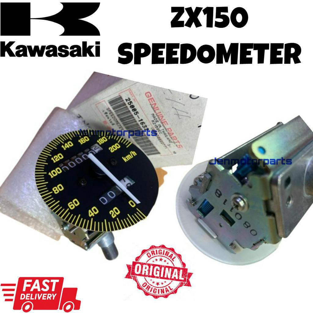 ZX150 SPEEDOMETER RR150 METER SPEEDO #ORIGINAL100%KAWASAKI#ZX150# ...