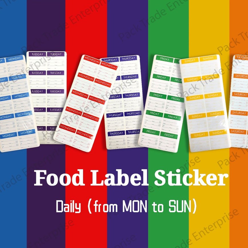 100 PCS Food Label Sticker | Expired Sticker | Date Sticker| Sticker ...