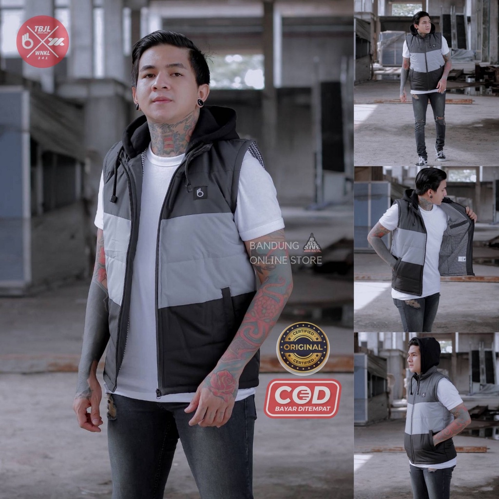 HITAM New Jacket ROMPI HOODIE FLEECE Thick Black ORIGINAL SCRABBLE ...