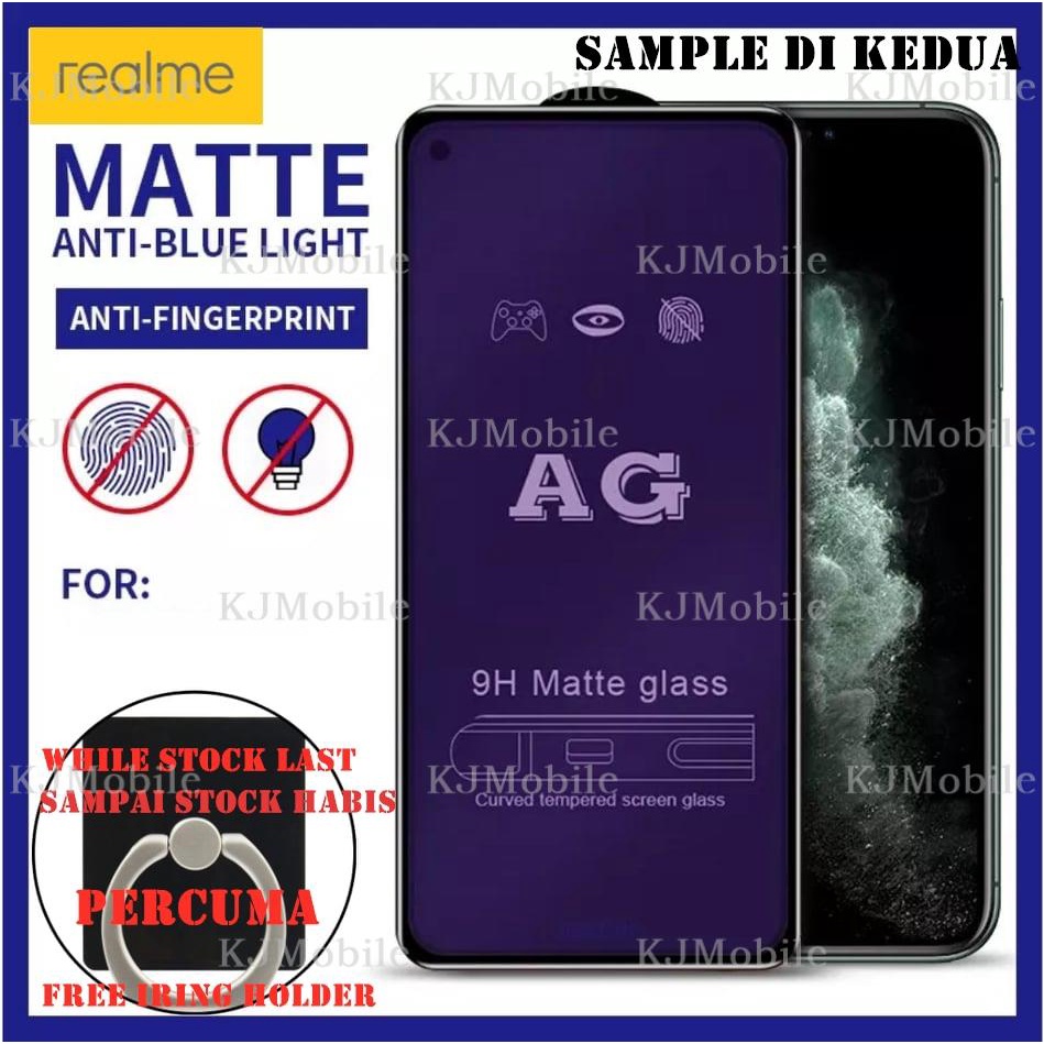 Realme Note 50 C67 Narzo 50 50i 50A Prime AG Anti Blue Matte Anti ...