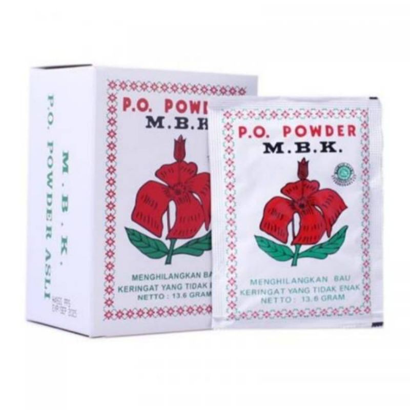 MBK WHITE POWDER 12 SACHETS WHITE BOX | Shopee Malaysia