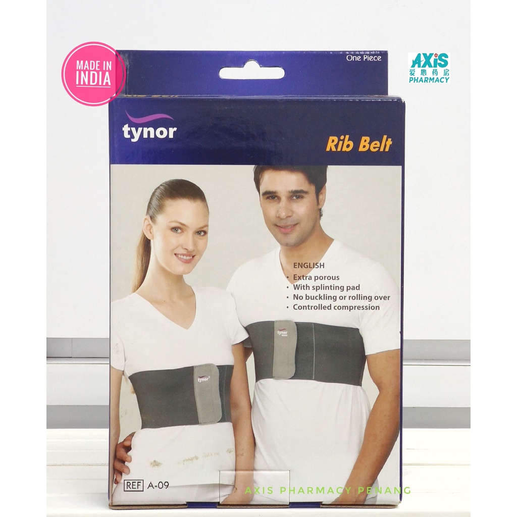 TYNOR RIB BELT A-09 *ExtraPorous*ControlledCompression* (GREY COLOUR ...