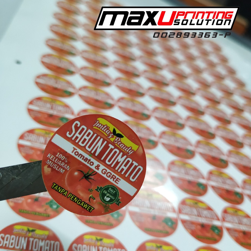 Sticker Label - Mirrorkote Sticker | Shopee Malaysia