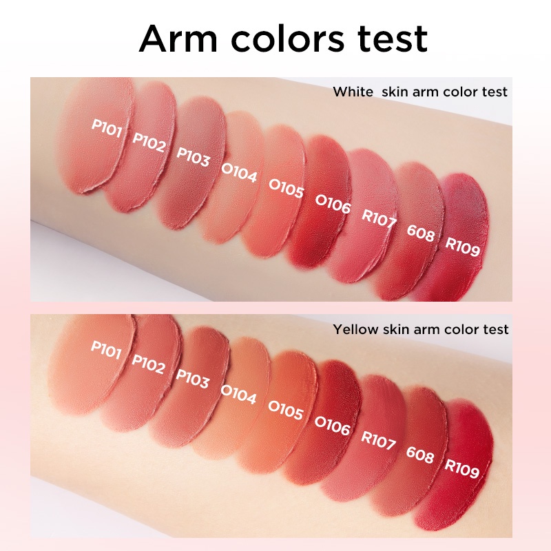 Colorkey Mousse Lip Mud Matte Texture Lip Gloss Liquid Lipstick Non ...