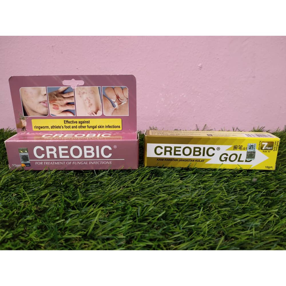 CREOBIC /CREOBIC GOLD FOR TREATMENT OF FUNGAL INFECTIONS 10GM | Shopee ...
