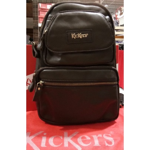 Original Kickers Leather Chest Bag & Backpack ( IC 89538-S) | Shopee ...