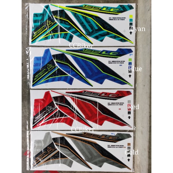 Yamaha LC135 Special Edition 2021 (20) New V2 V3 V4 V5 V6 V7 Body ...