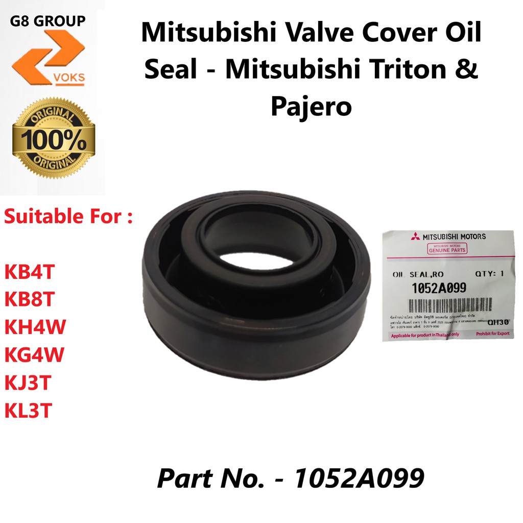 Mitsubishi Valve Cover Oil Seal - Mitsubishi Triton & Pajero ( 1052A099 ...