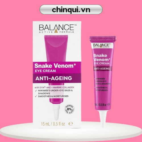 Balance Active Formula Snake Venom Anti-Aging Eye Cream 15ml | Shopee ...